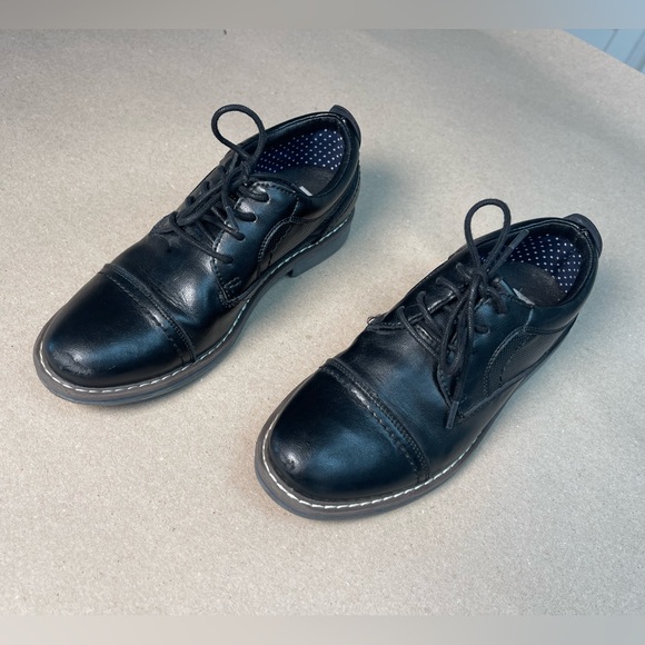 Steve Madden | Shoes | Classic Black Boys Dress Shoes | Poshmark